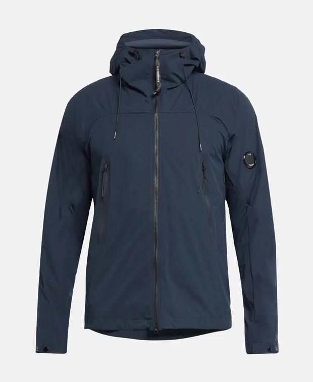 CP Company - Pro-Tek Hooded Padded Jacket in Navy