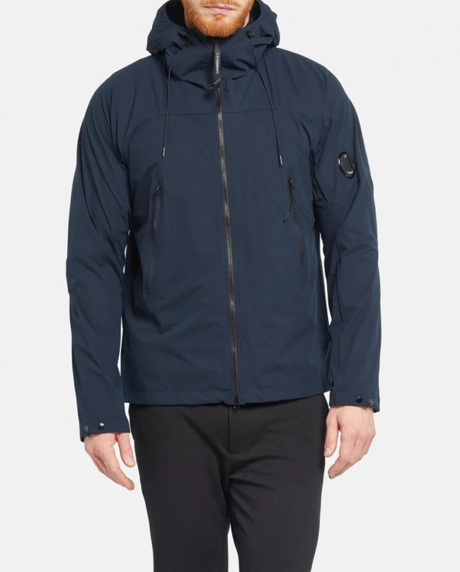 CP Company - Pro-Tek Hooded Padded Jacket in Navy