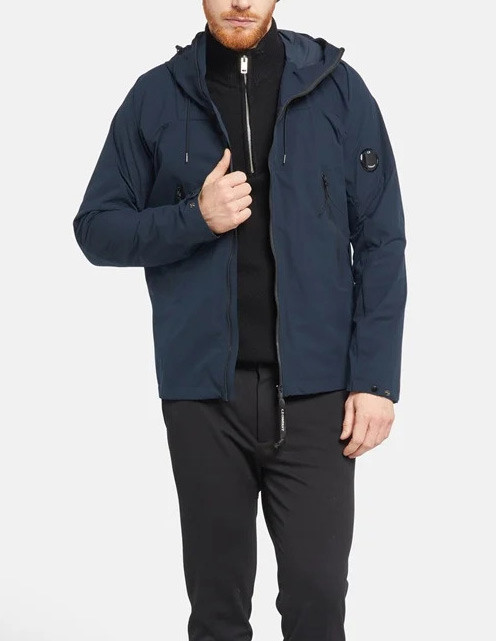 CP Company - Pro-Tek Hooded Padded Jacket in Navy