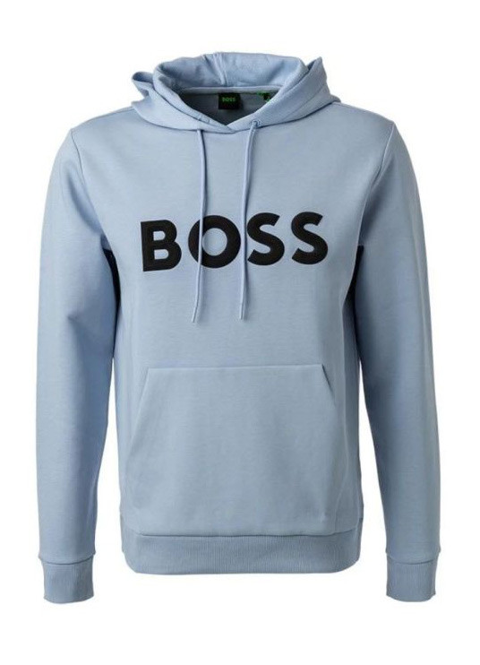 Boss - Hoodie in Light Blue