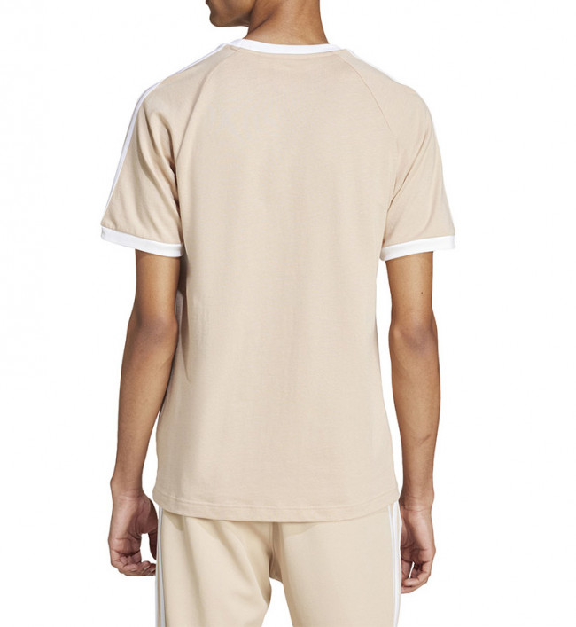 Adidas Originals - Adicolor Classics 3 Stripes T-Shirt in Light Beige
