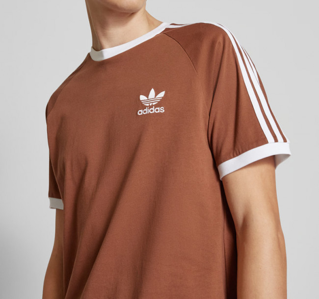 Adidas Originals - Adicolor Classics 3 Stripes T-Shirt (Preloved Brown)