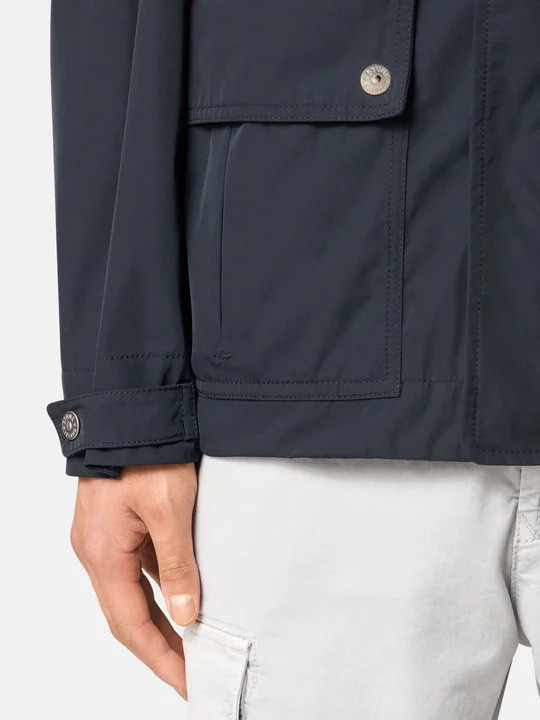 Stone Island - Micro Twill Jacket in Navy