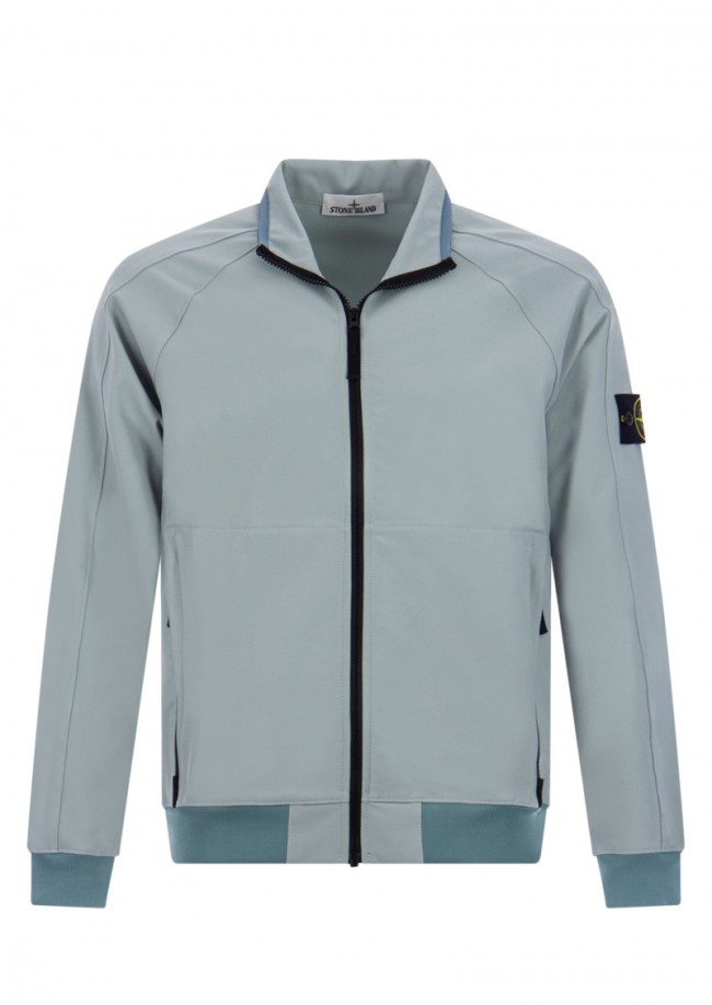Stone Island - Soft Shell Jacket in Sky Blue (781560753)