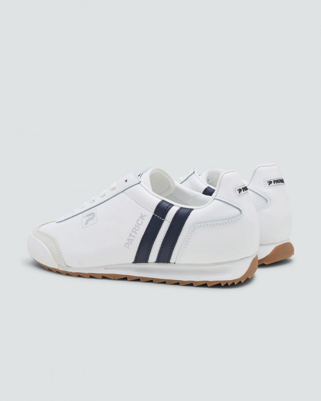 Patrick - Liverpool Trainer (White/Navy)