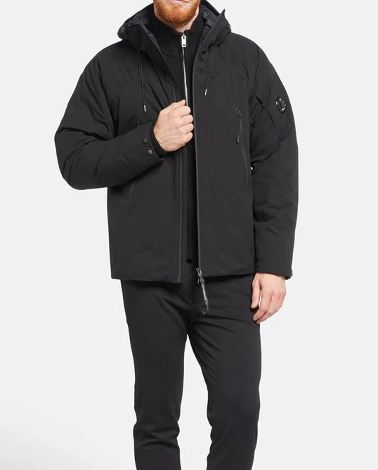 CP Company - Pro-Tek Hooded Jacket in Black
