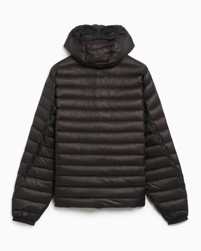 CP Company - D.D. Shell Goggle Down Jacket in Black