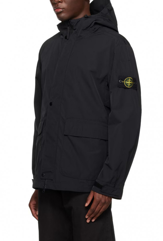 Stone Island - Micro Twill Jacket in Black (801541526)